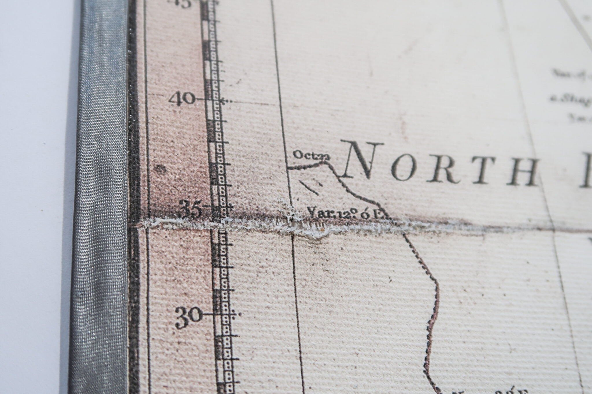 1800 Old World Map | Brown Antique Wood | Oldmapster