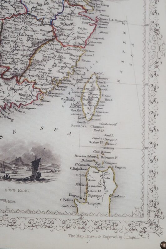 China Vintage Political Map (1850) | Shop at Oldmapster