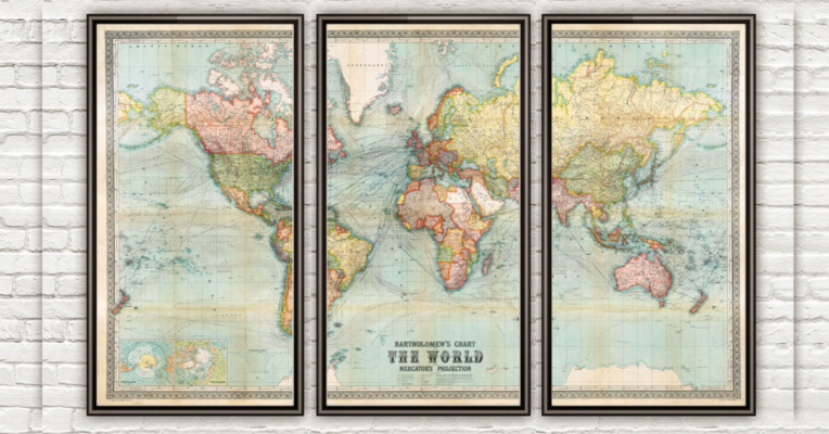 Pictorial Maps - Explore The World In a Picturesque Way - OldMapster