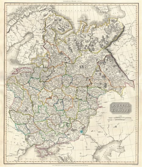 Discover Top 5 Antique Maps of Russia: Explore the History of Russia ...
