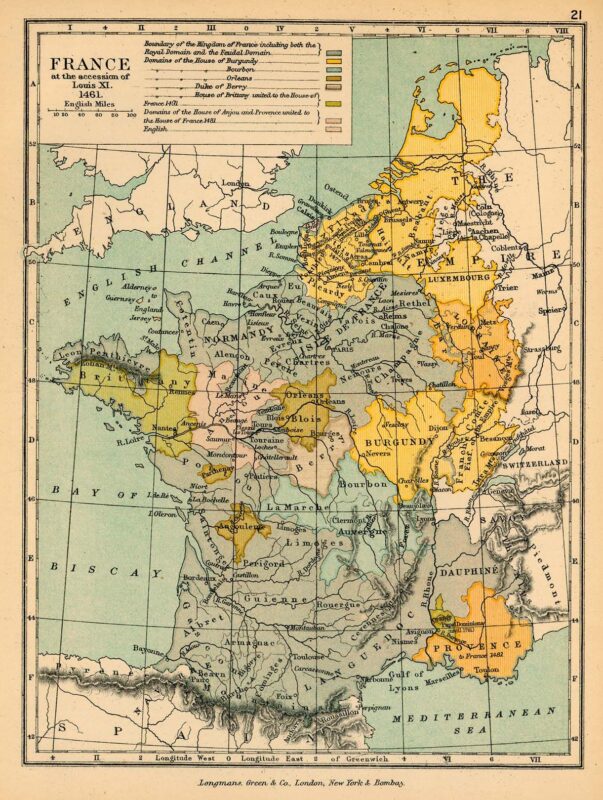 Discover Top 5 Historical Maps of France- Bring Life to France Past ...
