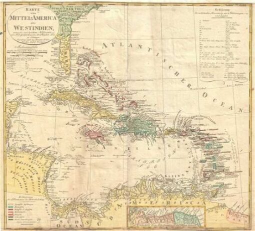 Discover Top 5 Historical Maps of the Caribbean Island - OldMapster
