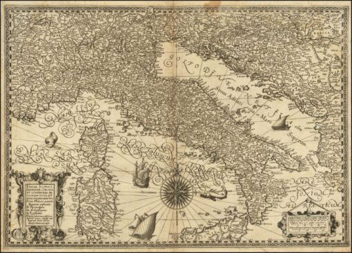Our Top 5 Antique Map of Italy: Discover Italy’s Rich Cartographic ...