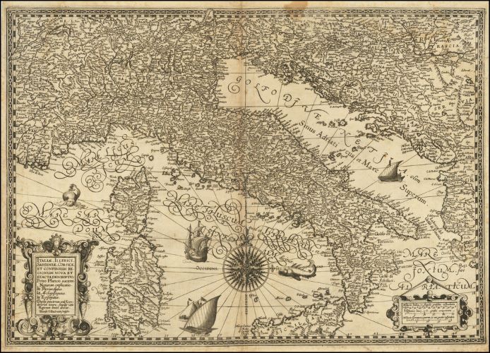Our Top 5 Antique Map of Italy: Discover Italy’s Rich Cartographic ...