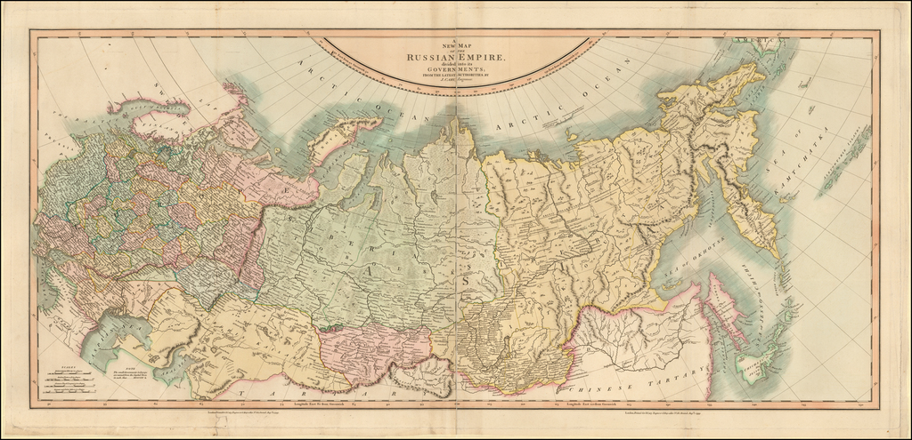 Discover Top 5 Antique Maps of Russia: Explore the History of Russia ...