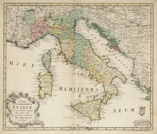 Our Top 5 Antique Map of Italy: Discover Italy’s Rich Cartographic ...
