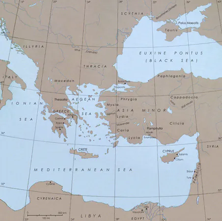 Discover Top 5 Ancient Mediterranean Maps: Journey Through the Past ...