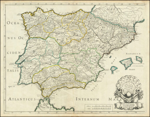 Top 5 Historical Maps of Spain - Explore Spanish Cartography - OldMapster